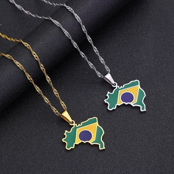 Brazil Necklace - Etsy