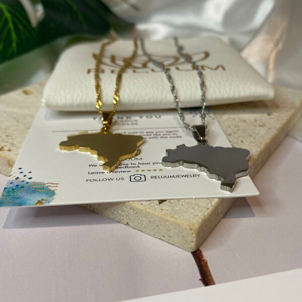 Brazil Necklace - Etsy