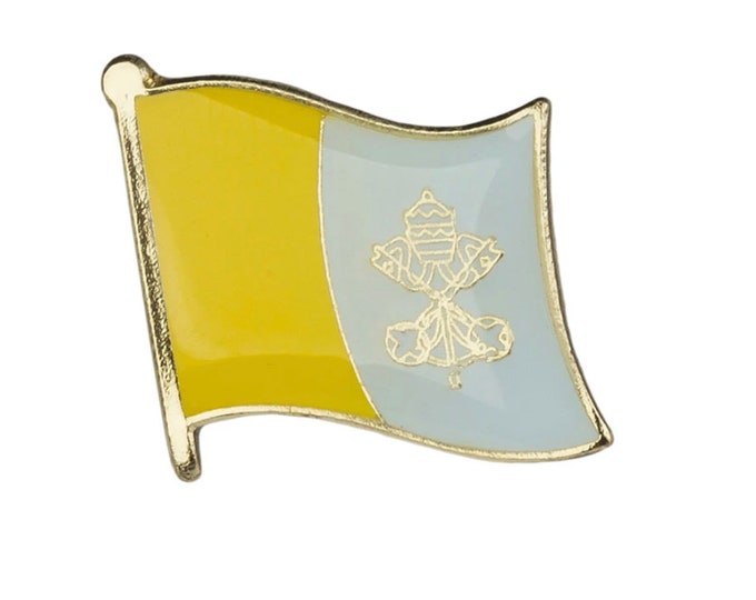 Holy See Coat of Arms Pin Catholic Tie Tack Jacket Lapel - Etsy