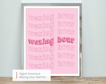 Waxing Room Decor Waxing Poster Digital Download Waxing - Etsy