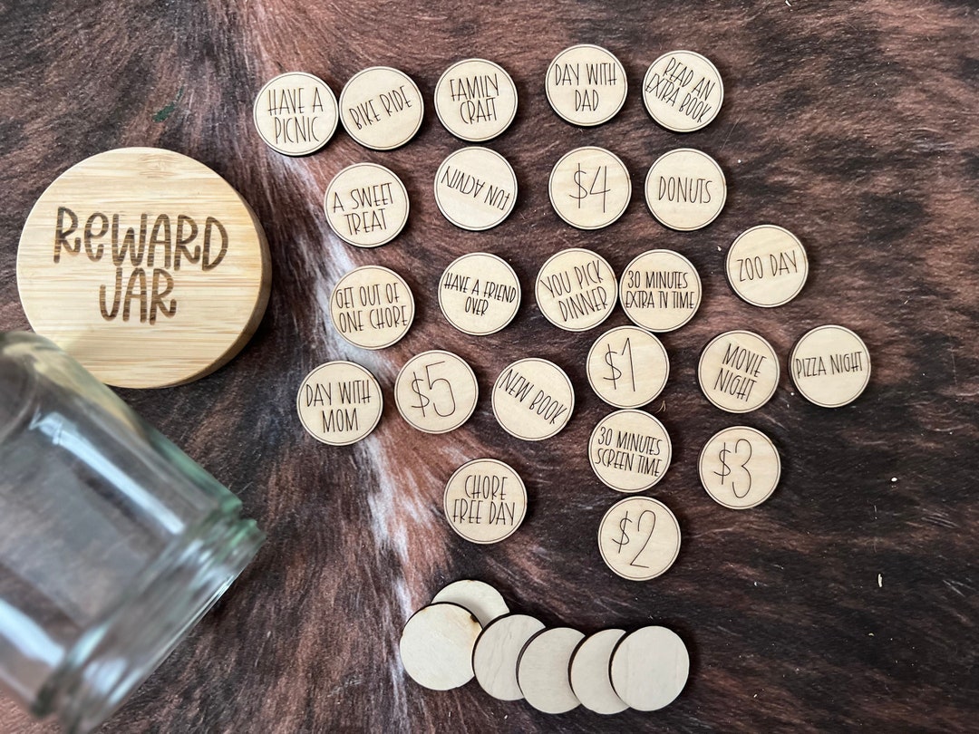 Kids Reward Jar, Chore Jar, Reward, Reward System - Etsy