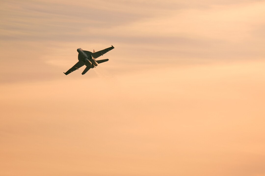 F/A-18 Super Hornet Sunset Photo Print: Naval Aviation Canvas Wall Art ...