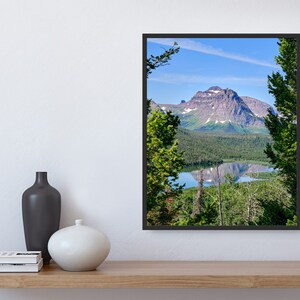 Mount Rockwell, Glacier National Park Photo Print - Two Medicine Lake ...