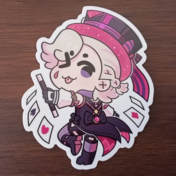 Lyney Sticker Etsy