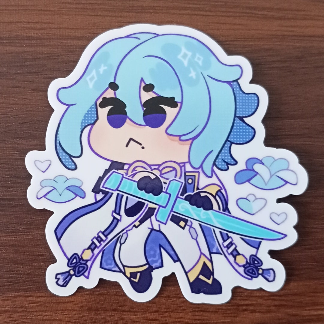 Kamisato Ayato Sticker Genshin Impact Etsy