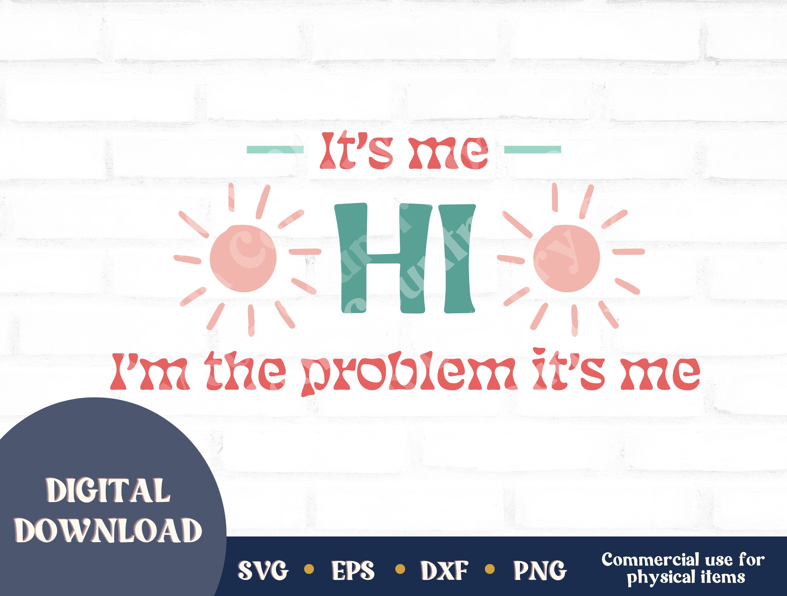 Hi Its Me I'm the Problem It's Me SVG, Swiftie SVG, Swiftie Tshirt ...