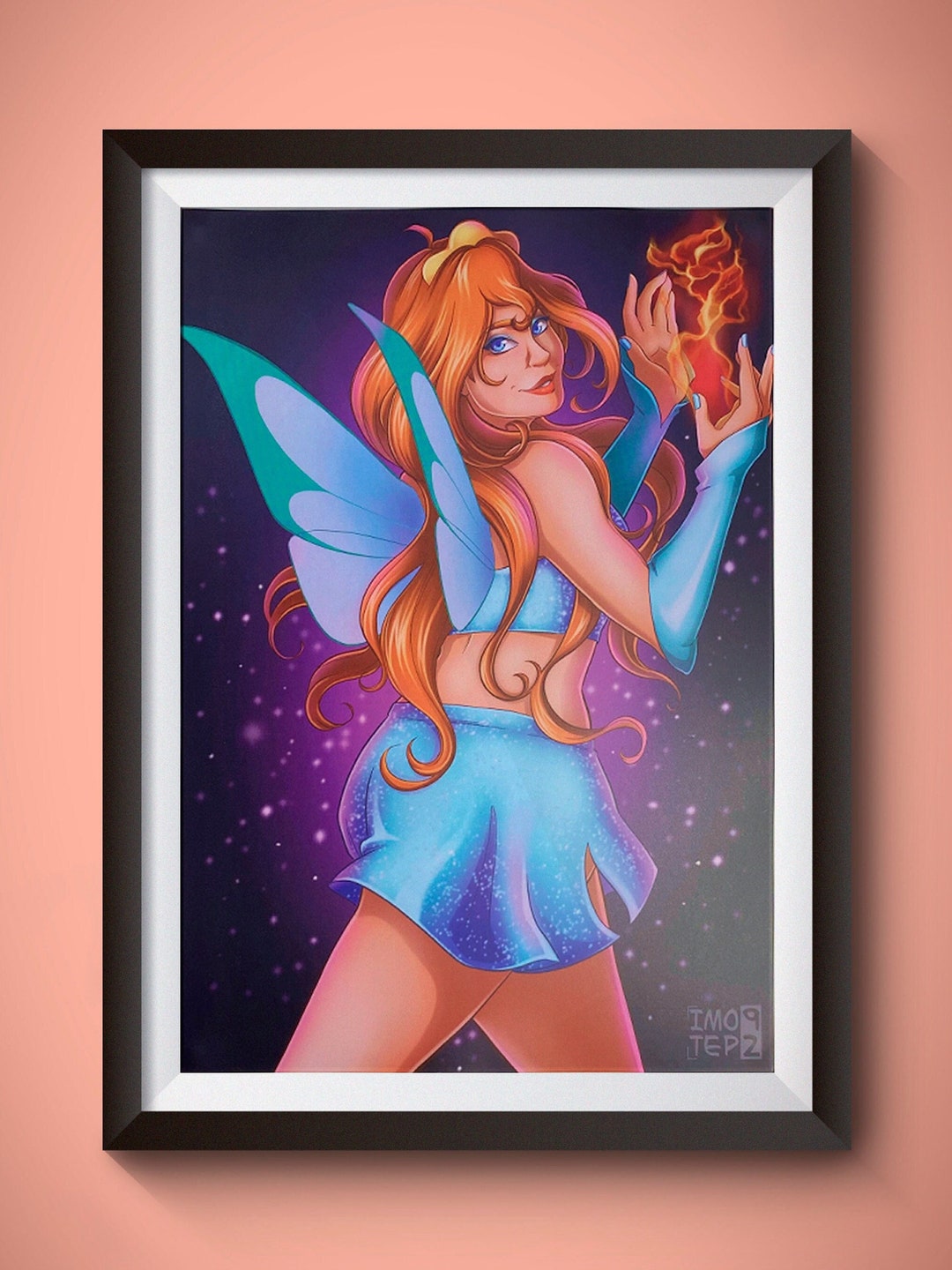 Winx Club Bloom Art Print Winx Club Wall Art Winx Club Poster - Etsy