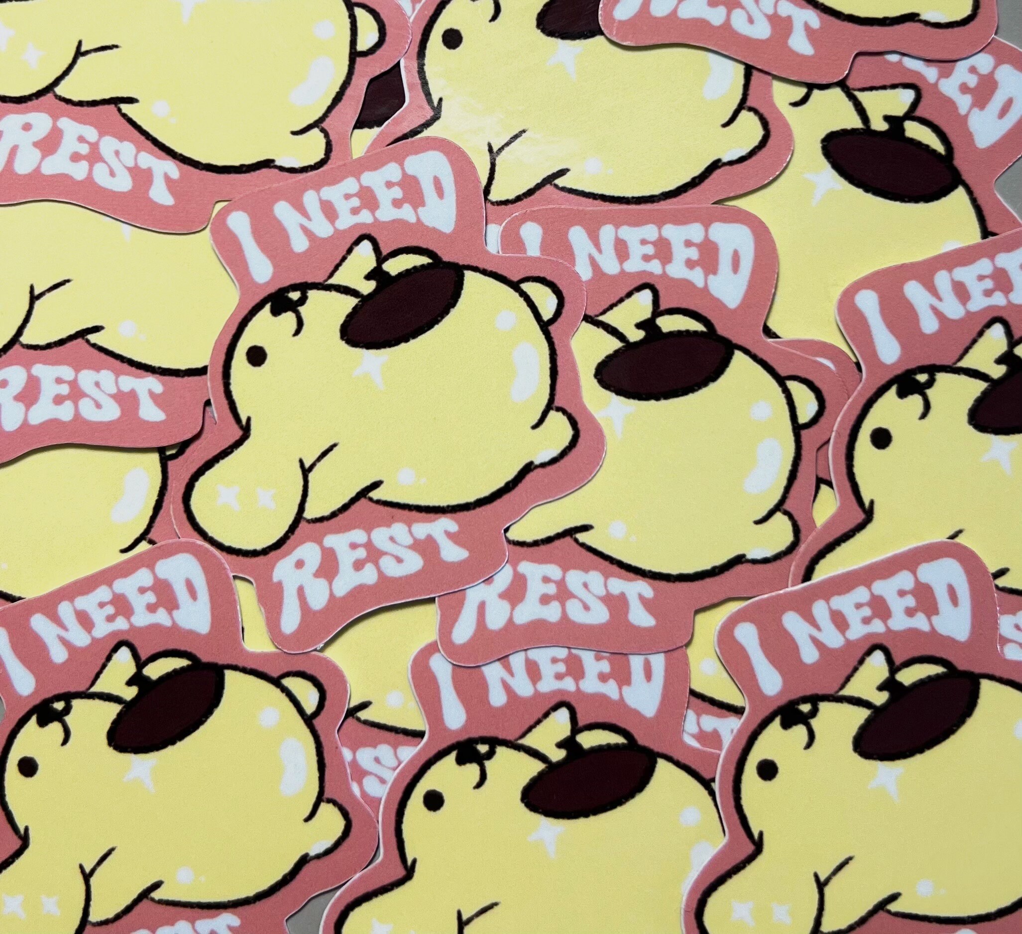 Pompompurin Sticker / Purin Sticker / Sanrio Sticker / Funny Sticker ...