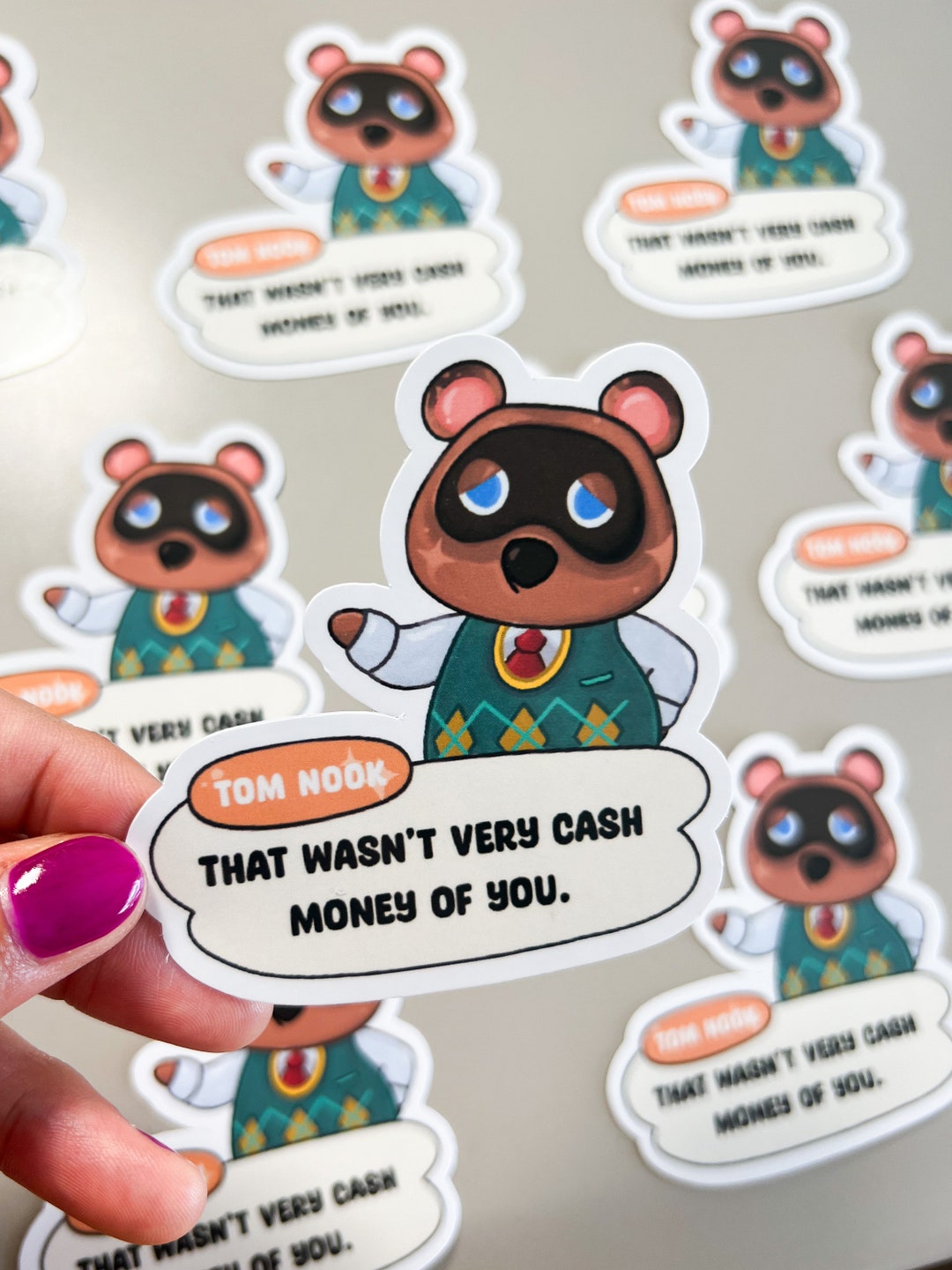 Animal Crossing New Horizons/ Animal Crossing Sticker / Tom Nook ...