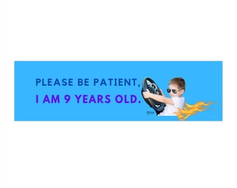 I Am 9 Years Old - Etsy