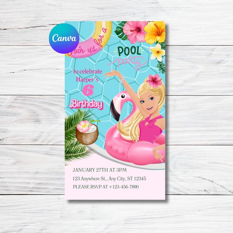 Barbie Pool - Etsy