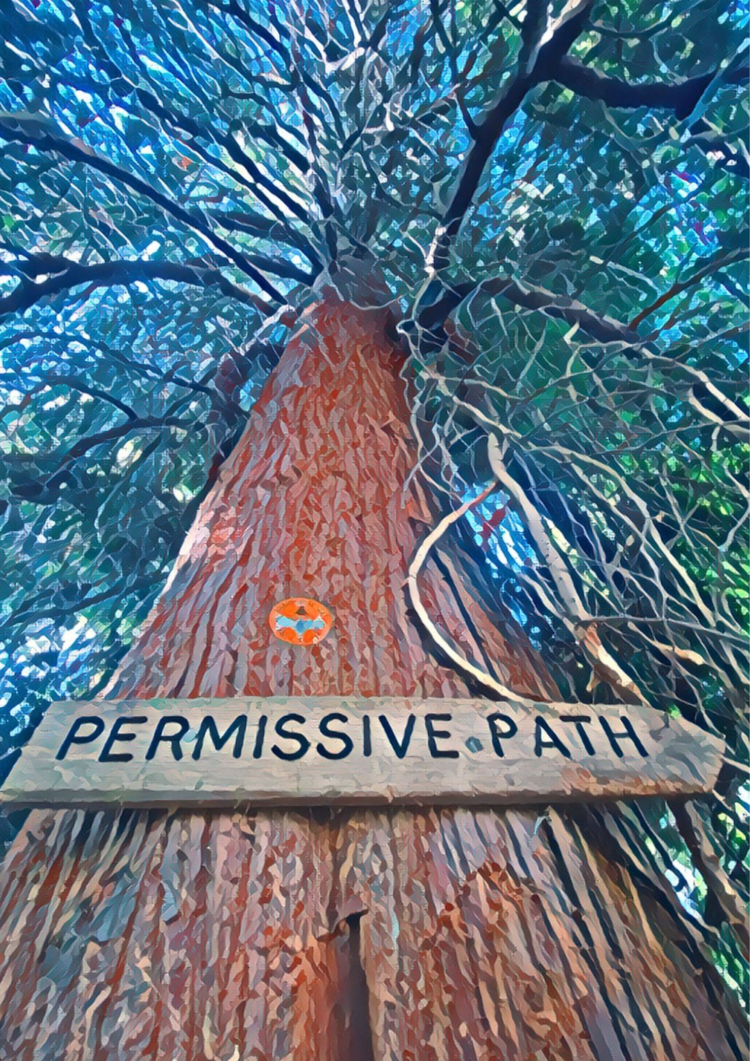 Permissive Path Woods Digital Download Art - Etsy