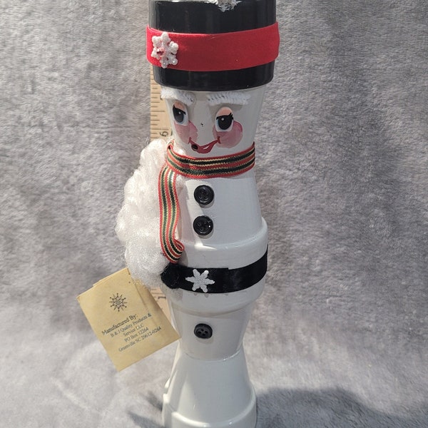 Clay Pot Snowmen - Etsy