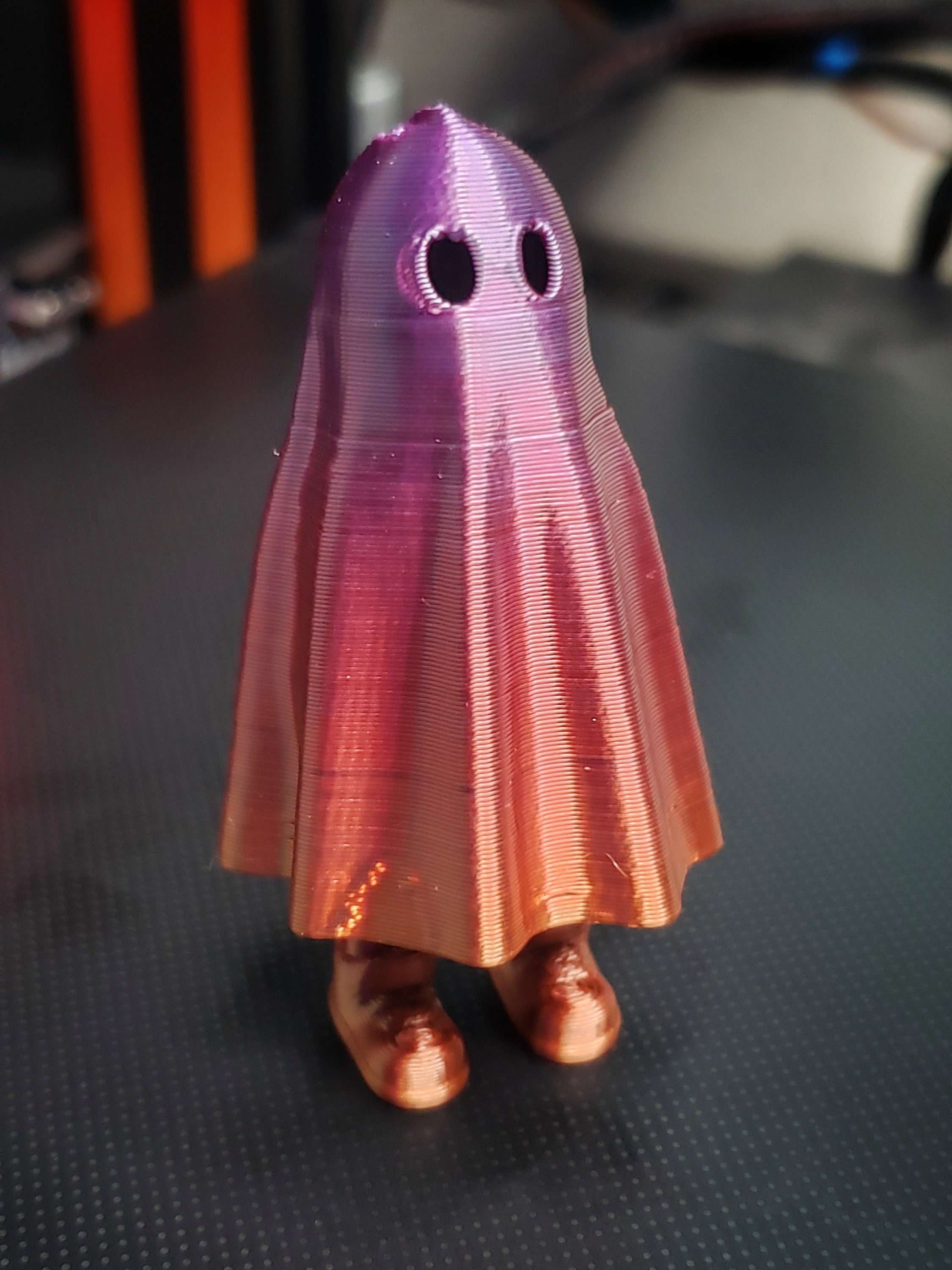 3D Printed ZOU3D Ghost Keychain Multiple Color Options Hand Painted ...