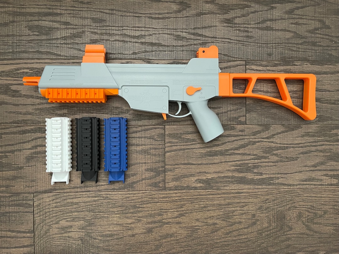 Picatinny Rail Battery Cover Mod for the Splatrball SRB400 - Etsy Australia