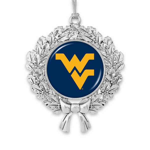 Wvu Wreath - Etsy