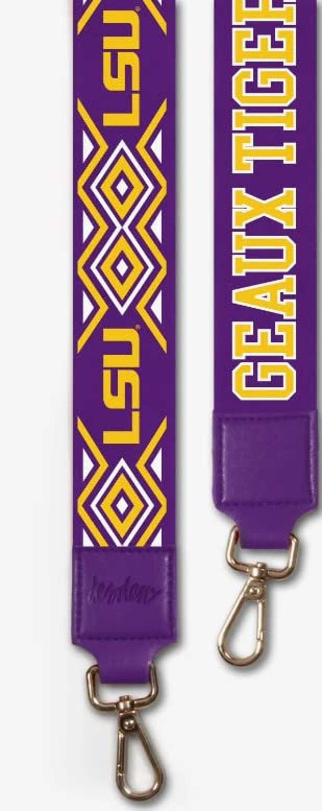 Desden LSU Ikat Patterned 2 Purse Strap - Etsy