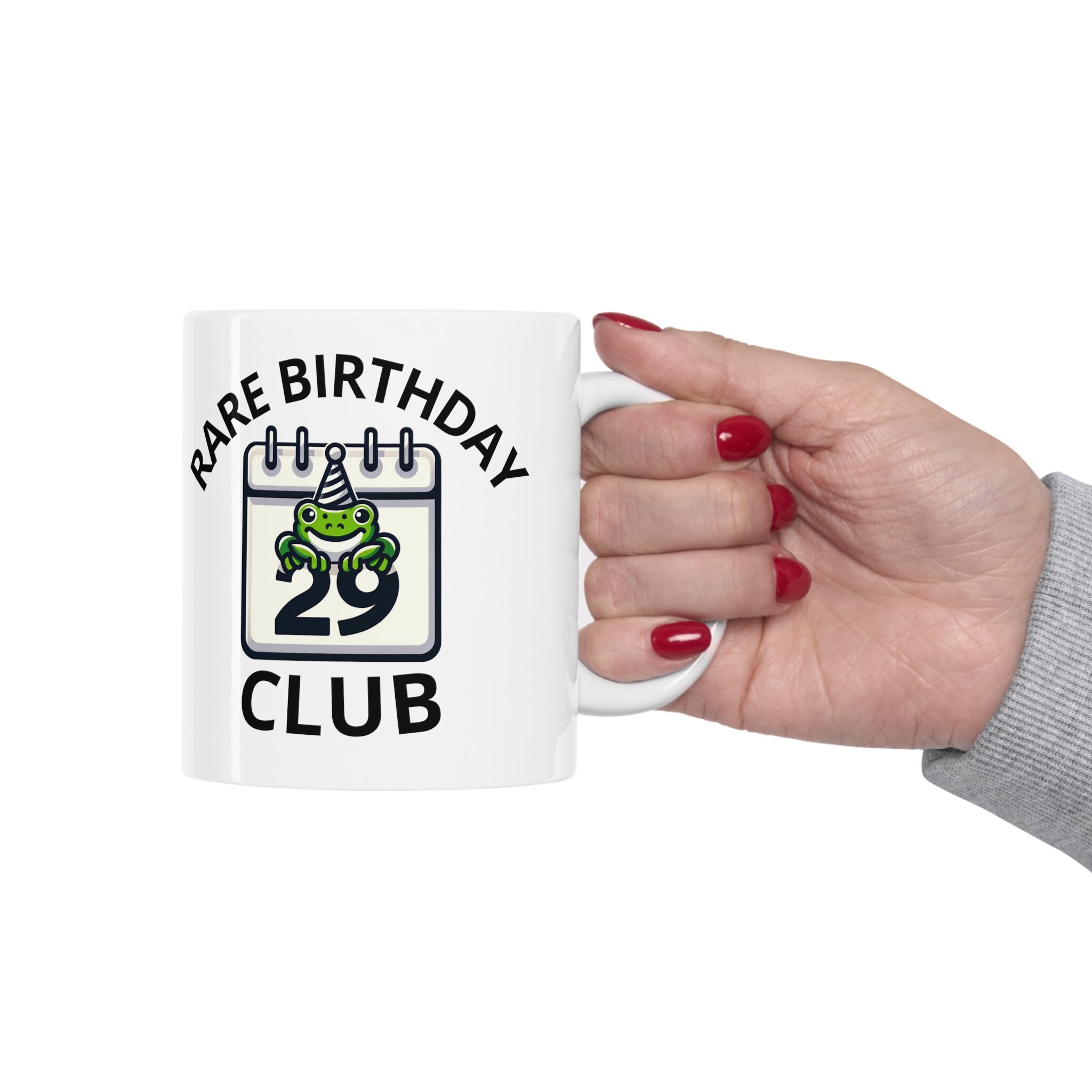 Rare Birthday Club - Exclusive Leap Year Ceramic Mug 11oz - Etsy