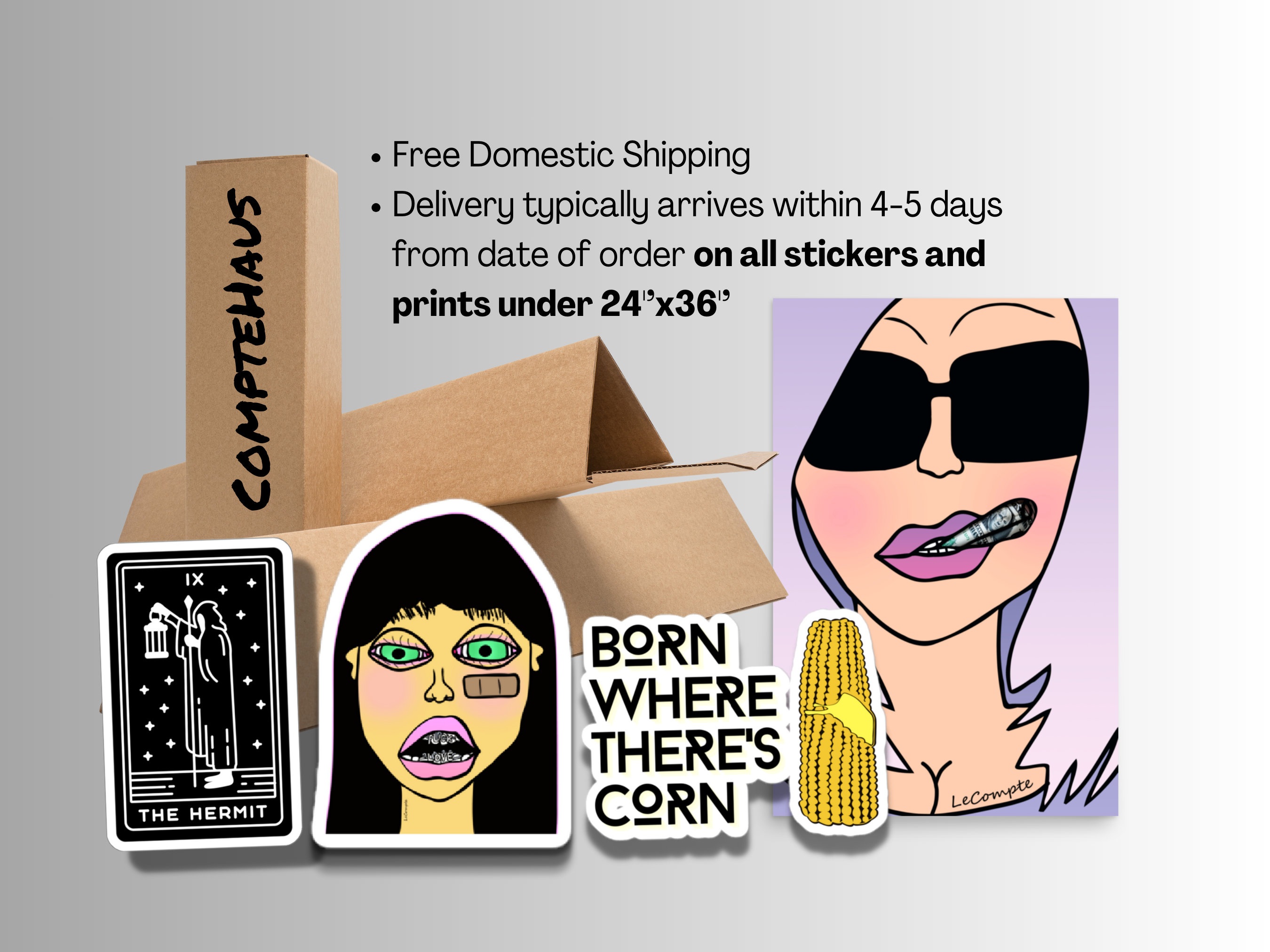 Hermit Tarot Card Vinyl Vinyl Sticker Waterproof, Weatherproof, UV ...