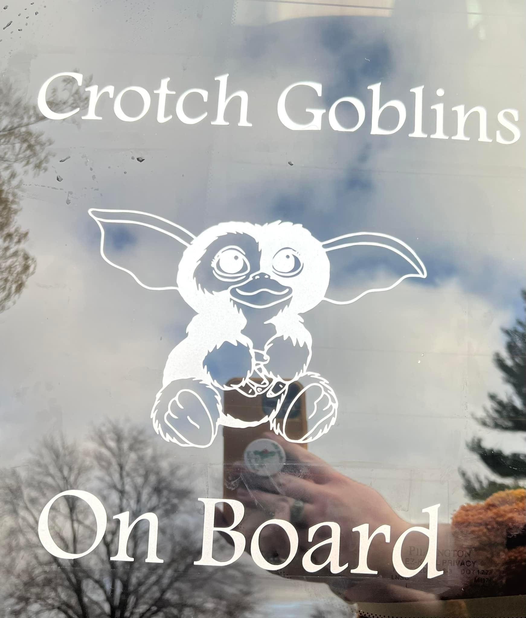 Crotch Goblins Car Decal - Etsy