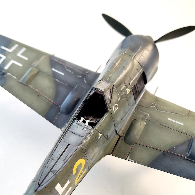 FW 190 in 1:48 Scale, Pro Built Model With Display Stand - Etsy