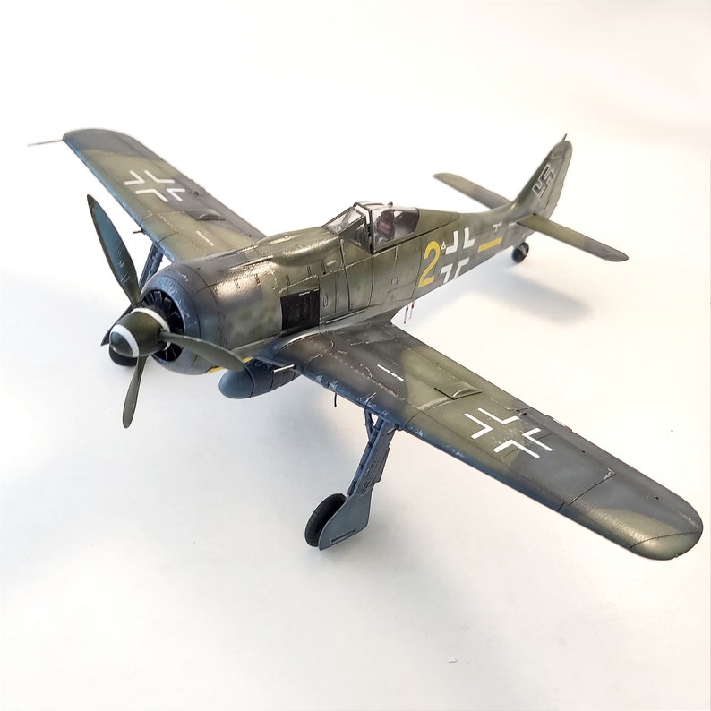 FW 190 in 1:48 Scale, Pro Built Model With Display Stand - Etsy