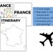 Printable France Travel Planner, Trip Planner, Printable Itinerary ...