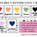 Printable Valentine's Day Cards, Languages Valentine, Minimalist ...