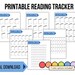 Printable Reading Goal Tracker, Reading Journal, PDF Goal Tracker ...