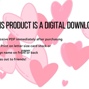 Printable Valentine's Day Cards, Spanish Valentine, Minimalist ...