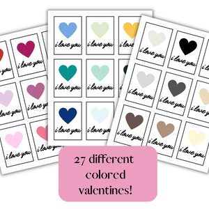 Editable Valentine's Day Card, Valentine Template, Minimalist Valentine ...