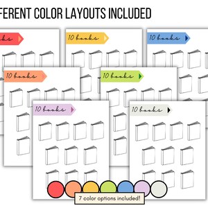 Printable Reading Goal Tracker, Reading Journal, PDF Goal Tracker ...