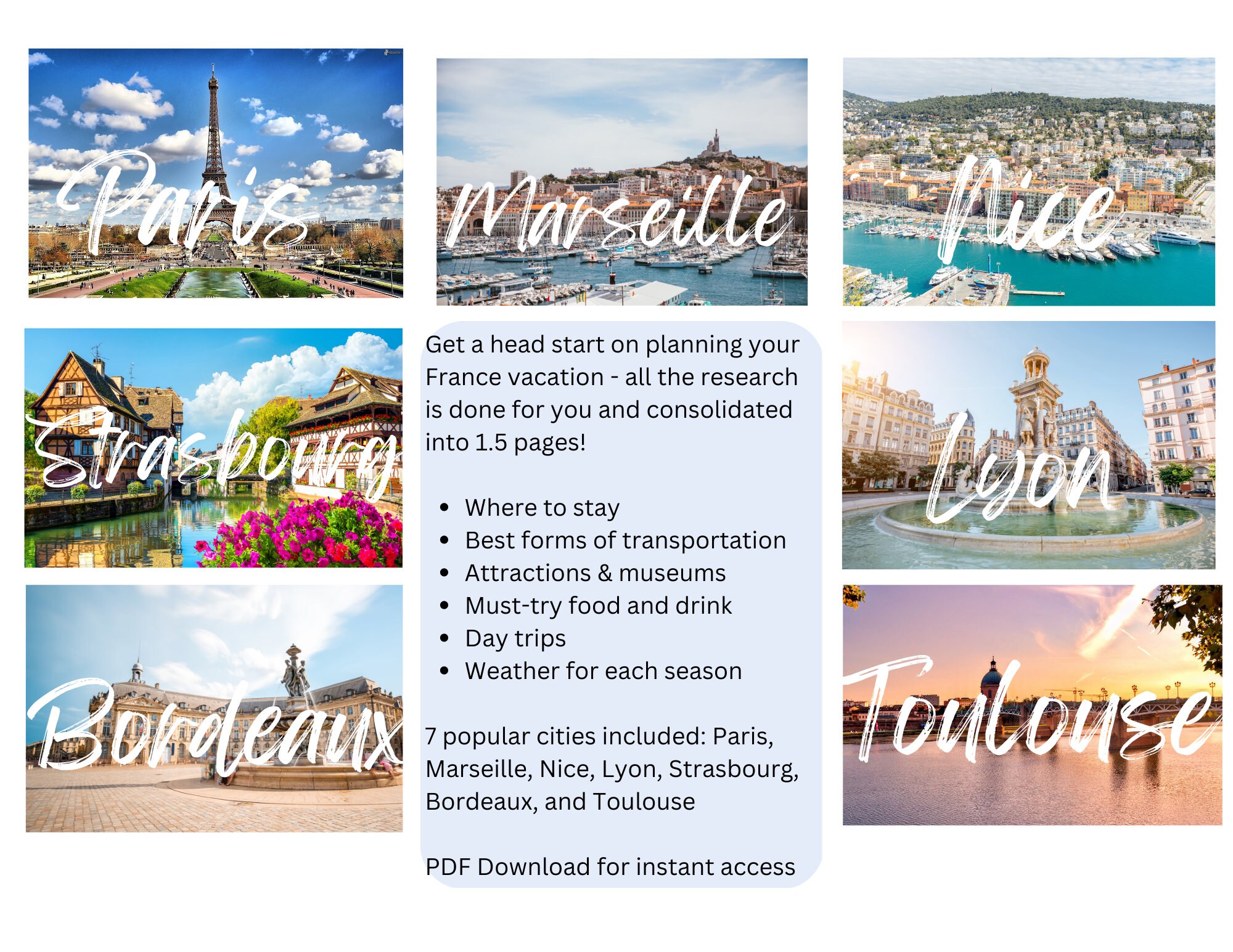 France Travel Guide, France Itinerary, Paris Travel Guide, Marseille ...