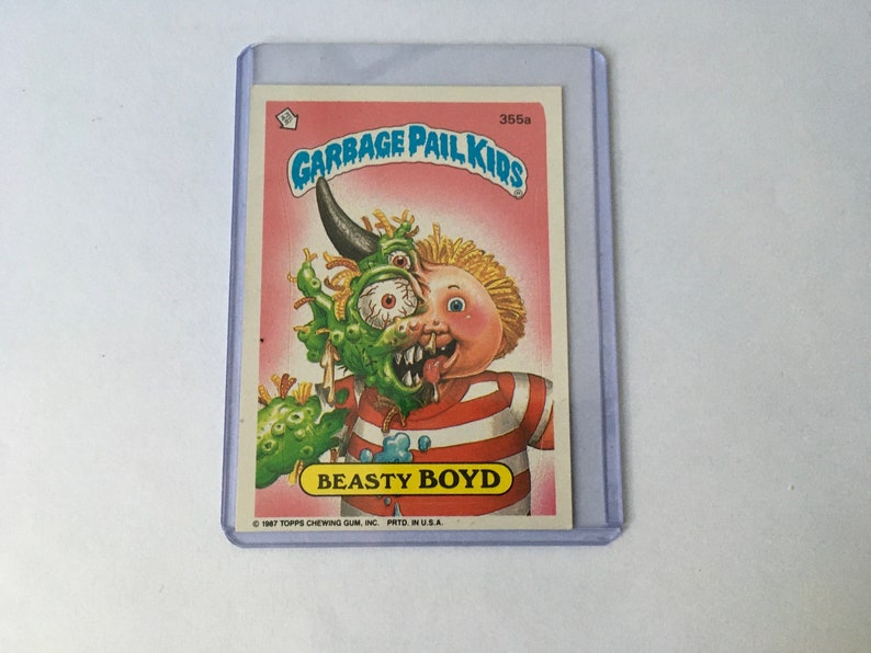 Vintage 1987 Garbage Pail Kids Card Beasty Boyd 355a. - Etsy