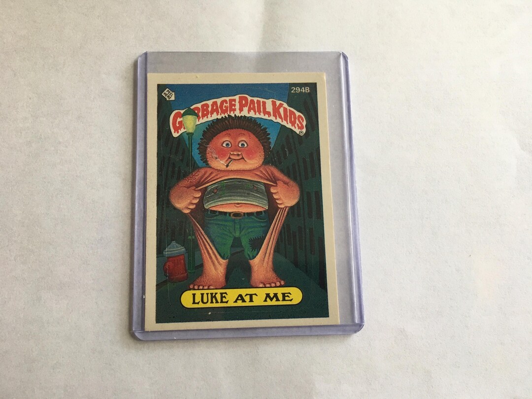 Vintage 1987 Garbage Pail Kids Card Luke at Me 294b. - Etsy