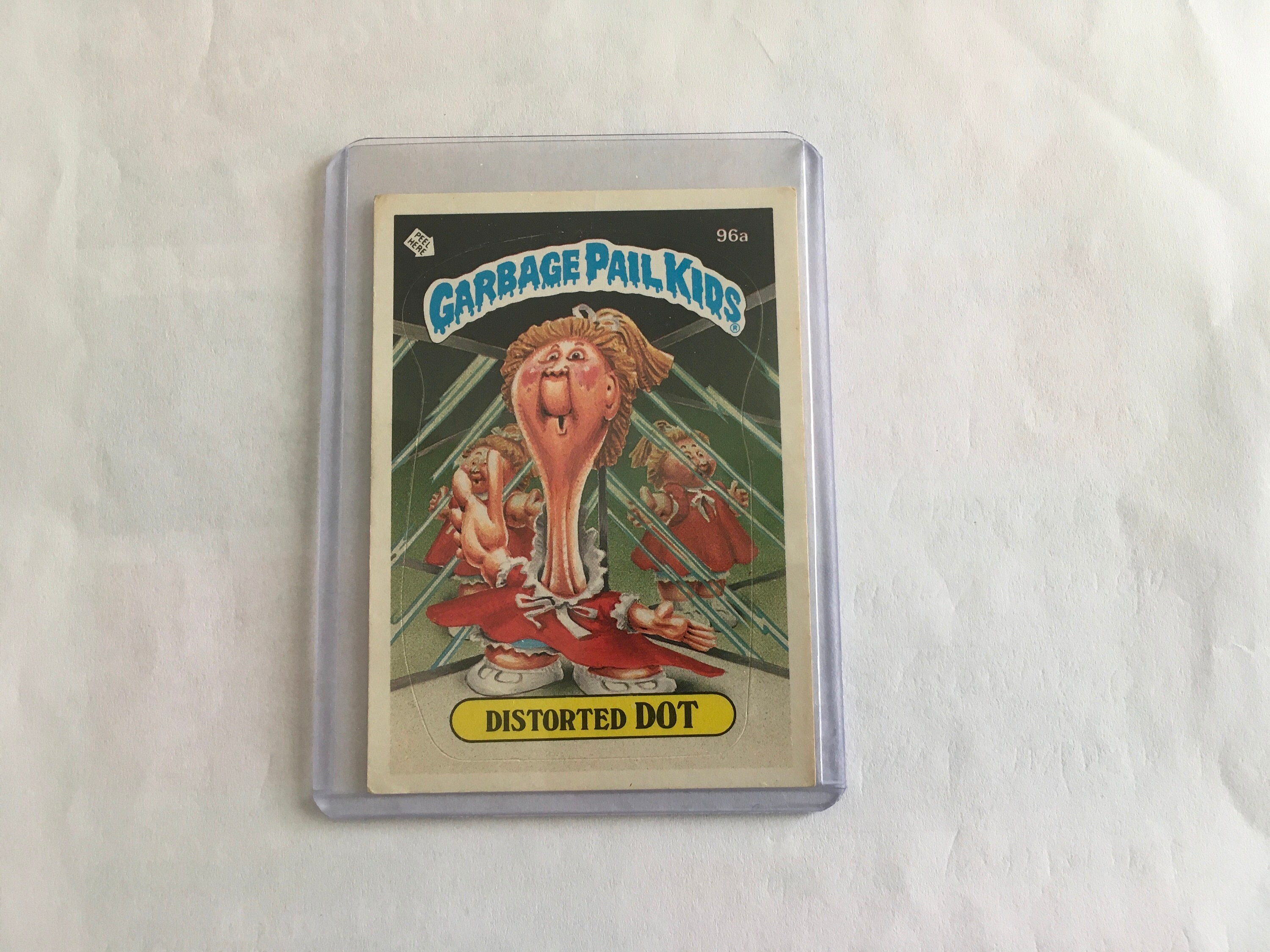 Vintage 1986 Garbage Pail Kids Card Distorted Dot 96a. - Etsy