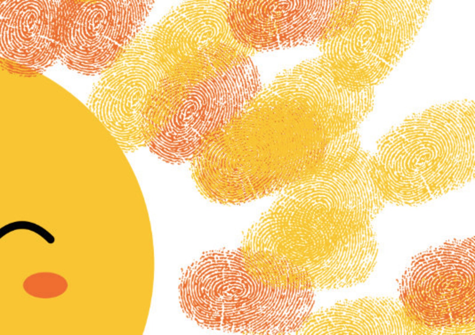 Mother's Day Handprint Printable Sunshine Fingerprint Keepsake Teacher ...