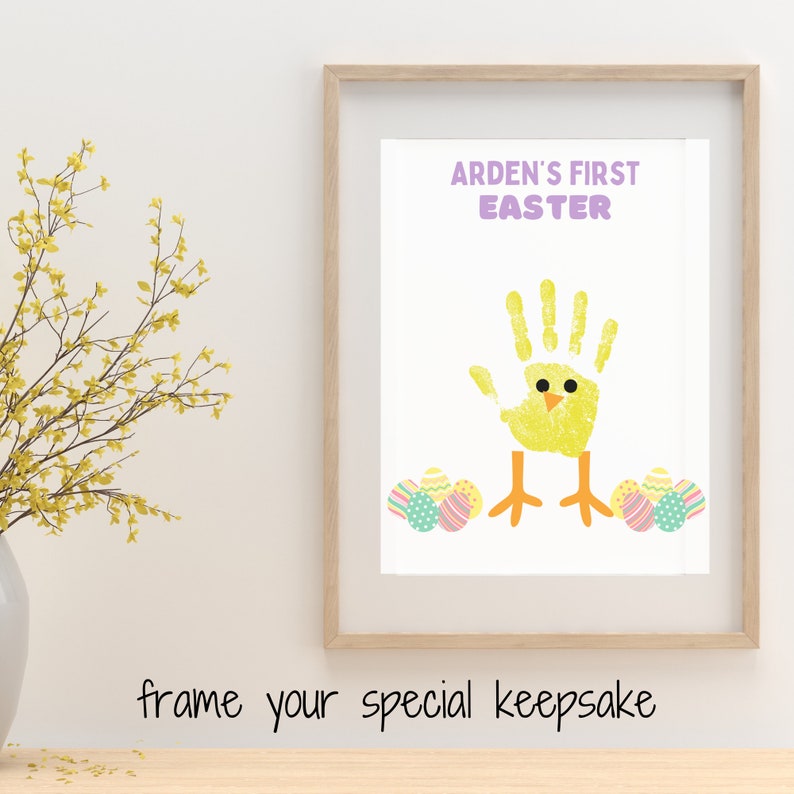 Handprint Memory Book Editable Handprint Art Keepsake Fathers Day ...