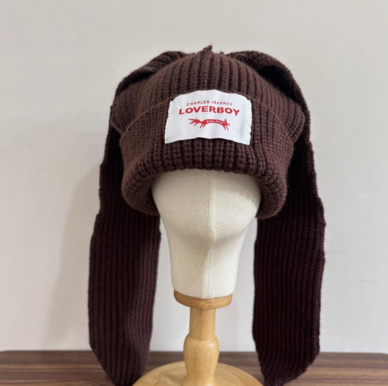 Lover Boy Rabbit Ear Knitted Beanies Kpop - Etsy