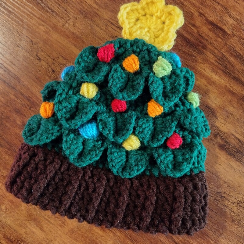 Christmas Tree Hat - Etsy