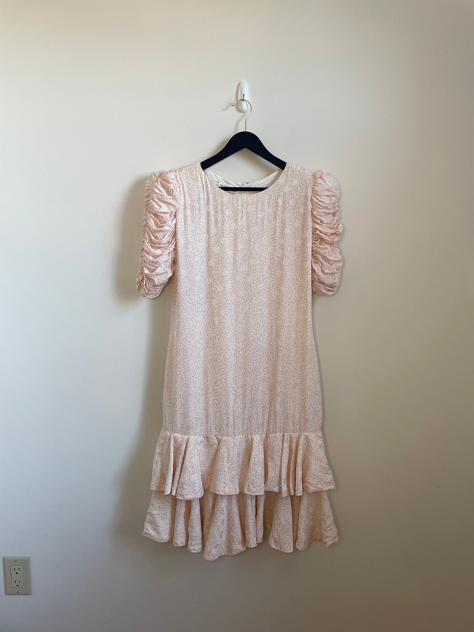 1980s Santini Silk Drop Waist Dress - Etsy