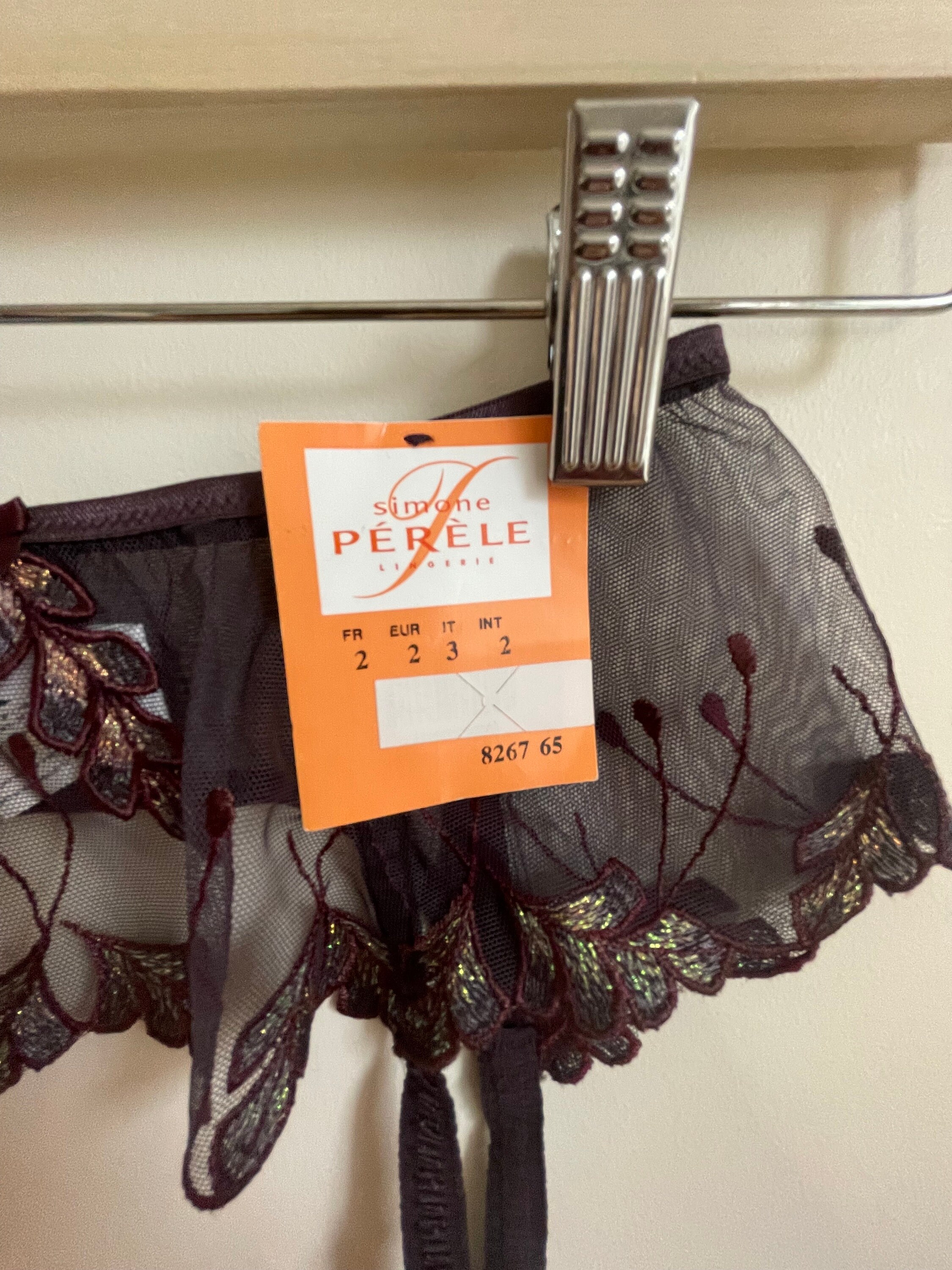 Vintage Simone Perele Lingerie Suspender New With Tags - Etsy