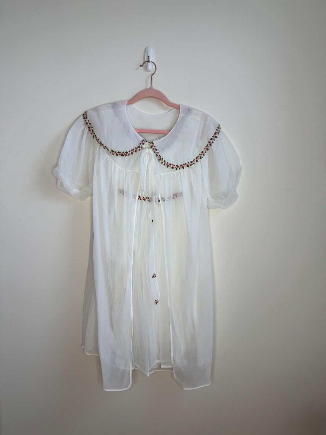 Vintage Canadian Maid Peignoir Robe Set - Etsy
