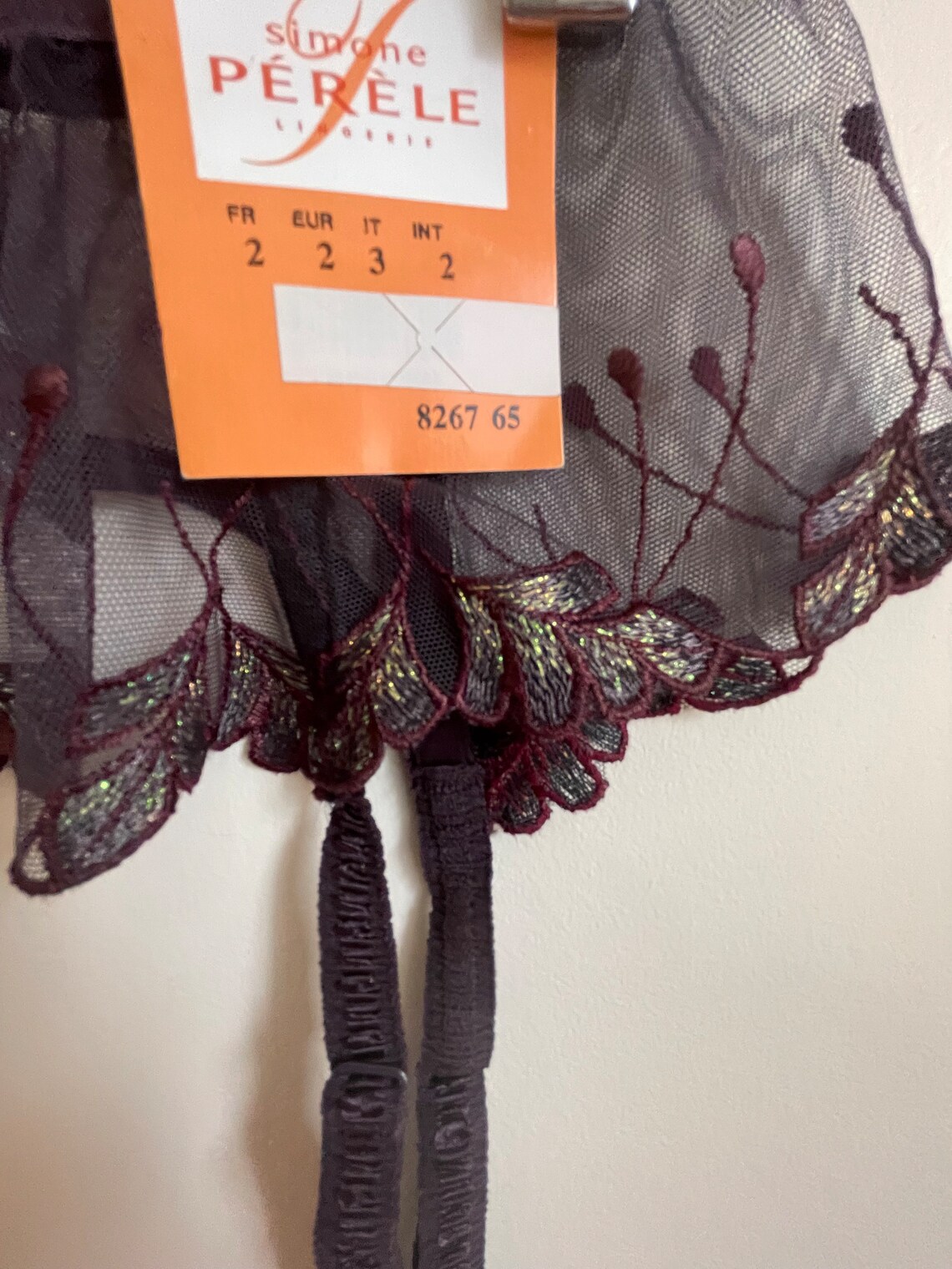 Vintage Simone Perele Lingerie Suspender New With Tags - Etsy