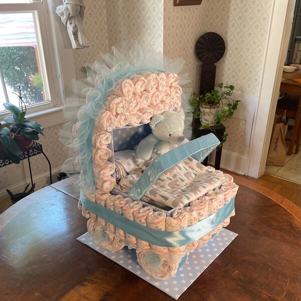 Stroller Diaper Cake - Etsy