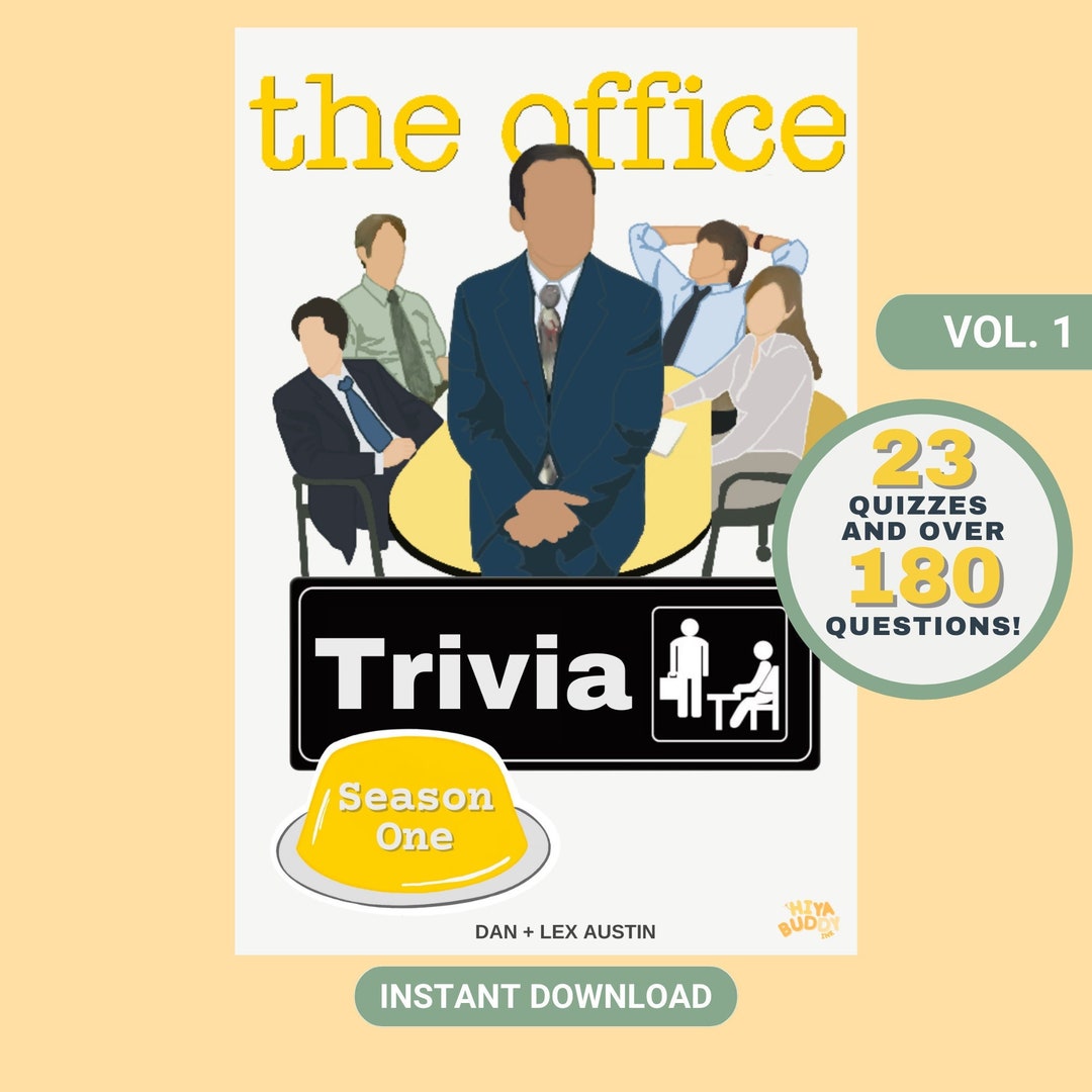The Office Season 1 Trivia 23 Quizzes, 180 Questionsanswers Brand New ...