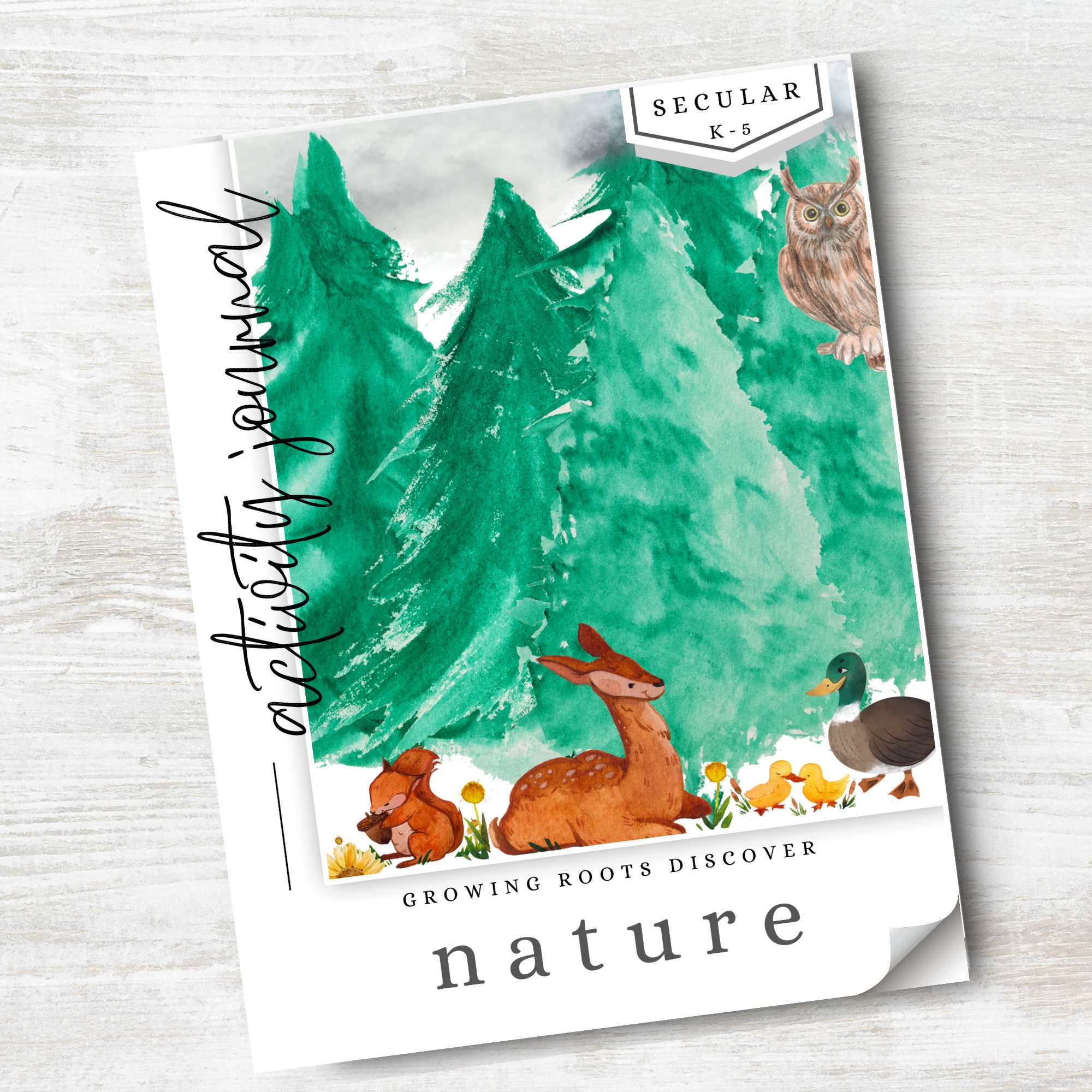 Nature Journal for Kids Digital PDF Download Nature Study and Guide ...