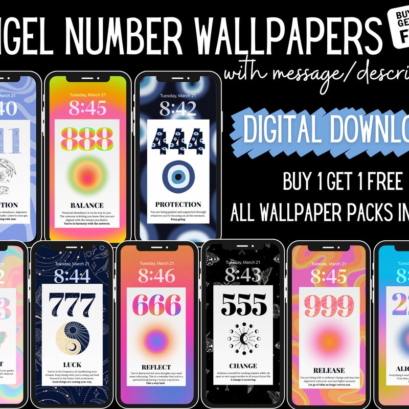 Phone Screen Numbers - Etsy UK