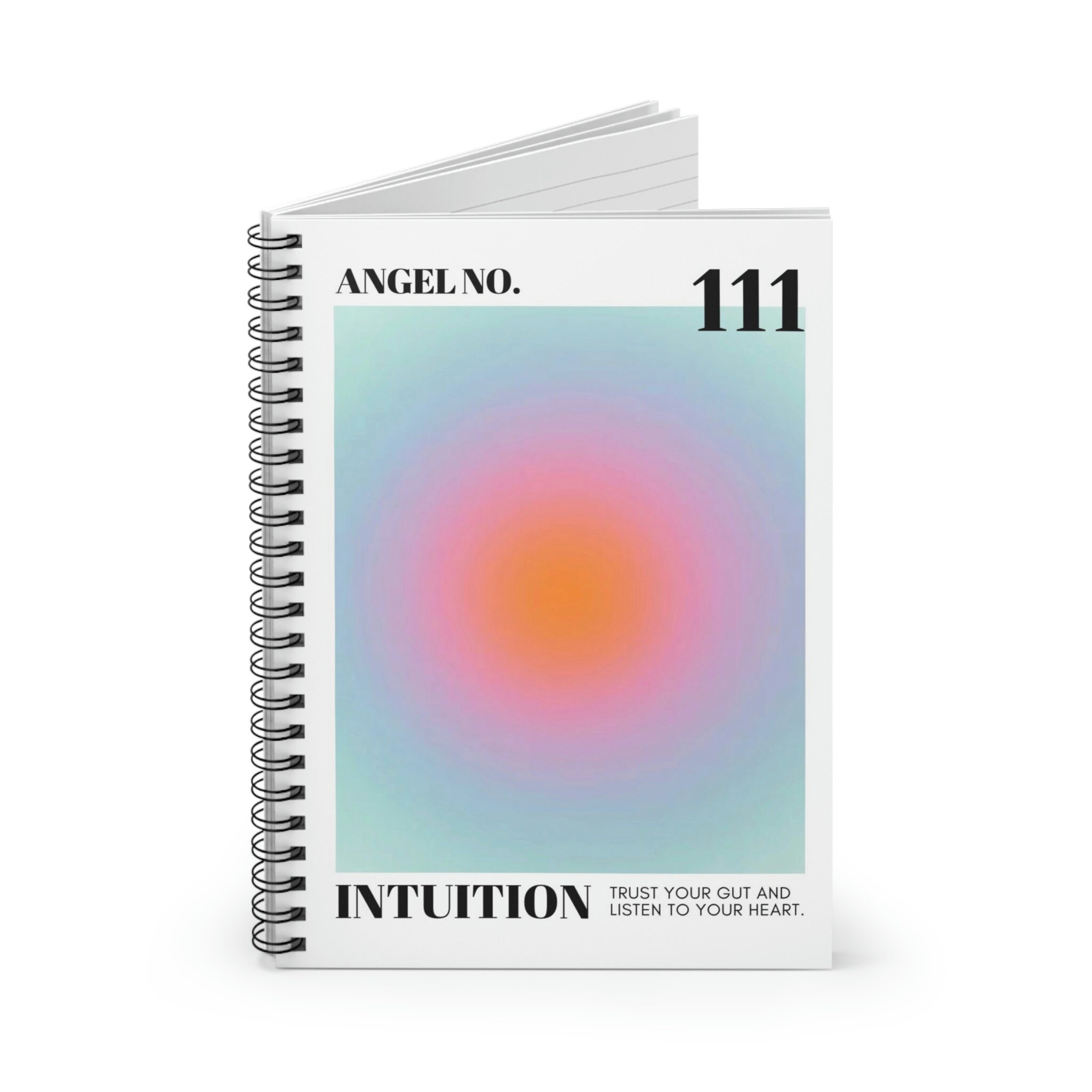Aesthetic Notebook Angel Number Notebook Aura Notebook Trendy Spiral ...