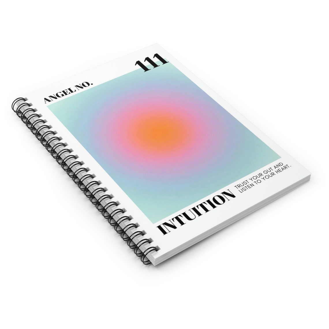 Aesthetic Notebook Angel Number Notebook Aura Notebook Trendy Spiral ...